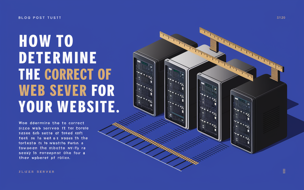 How to Determine the Correct Size of a Web Server for Your Website