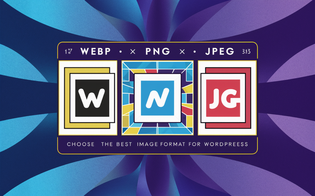 WebP vs PNG vs JPEG: Choose the Best Image Format for WordPress 2025