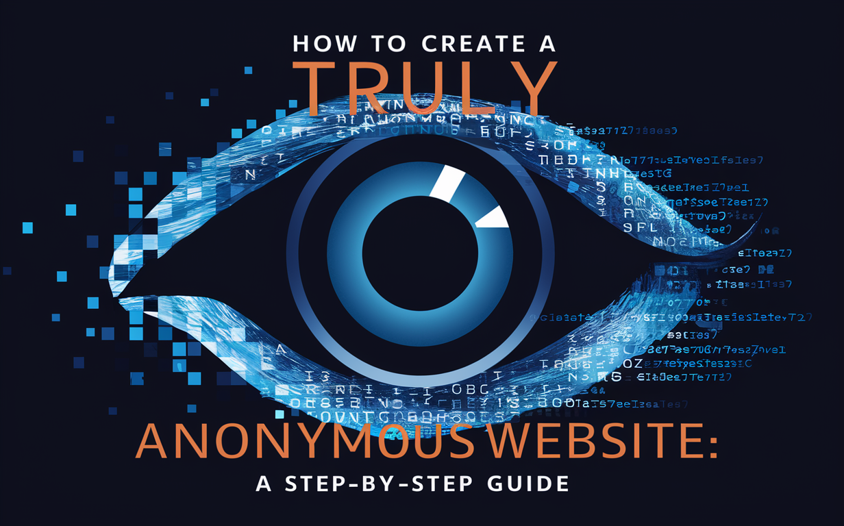 How to Create a Truly Anonymous Website: A Step-by-Step Guide