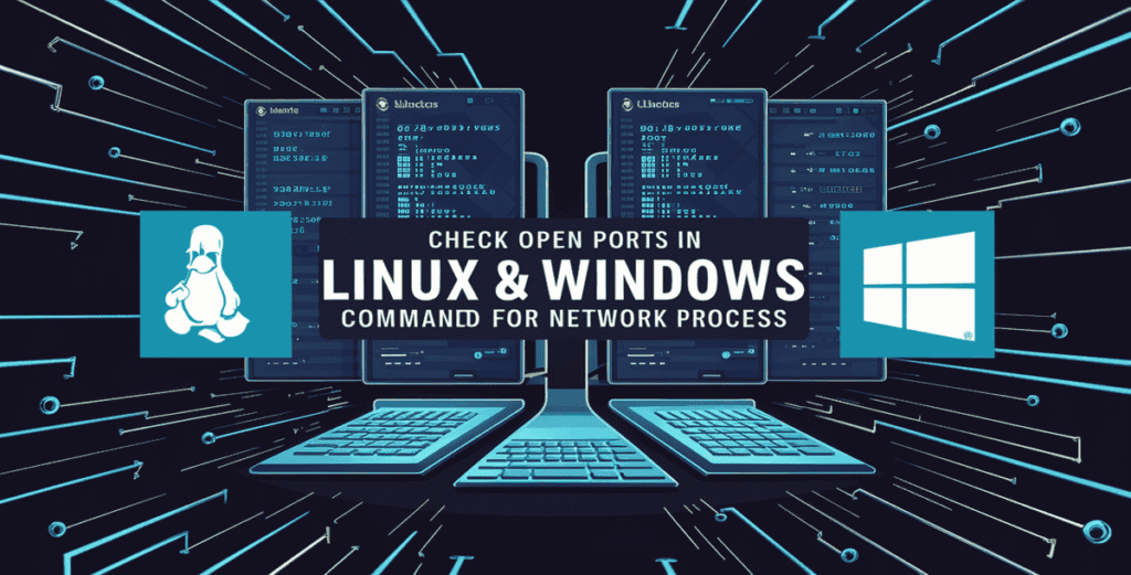 Check Open Ports in Linux & Window Command for Network Process